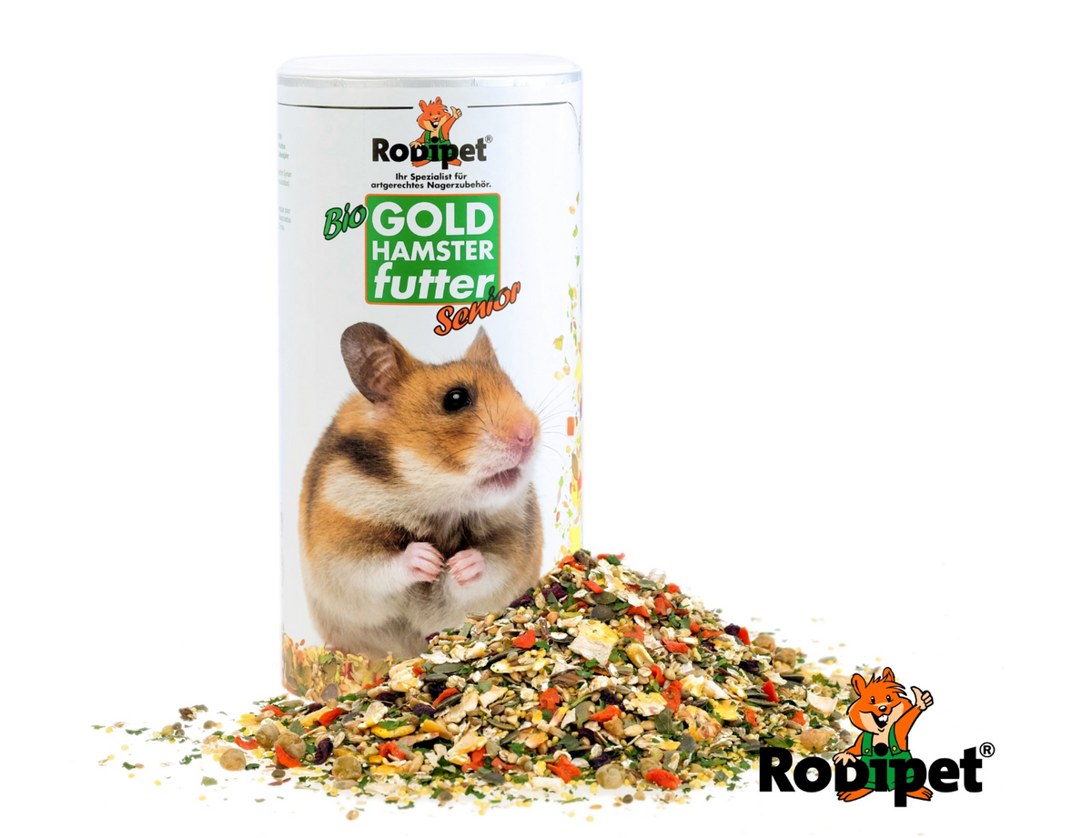 RODIPET Organic Syrian Hamster Food "SENIOR" 500g – Pet Fables